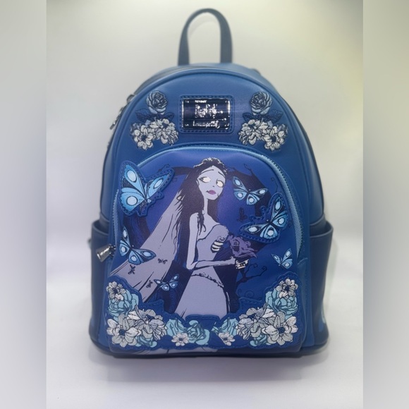 Loungefly | Bags | Loungefly Tim Burton Corpse Bride Floral Mini ...